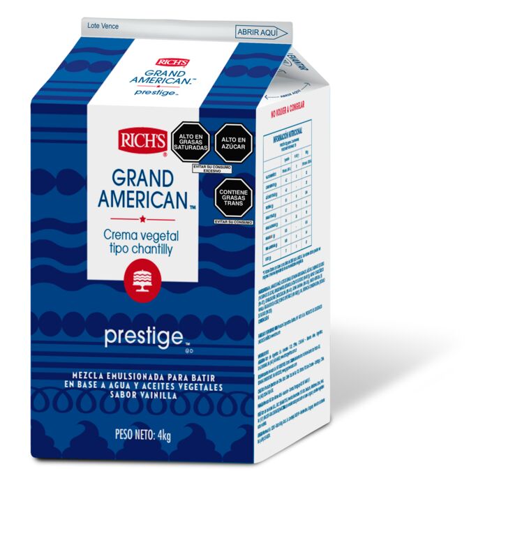 Grand American Prestige® | Presentación 4 KG | Rich's Peru